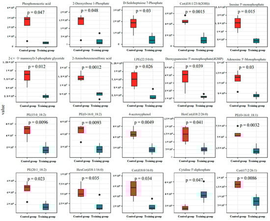 The Effect of Training on the Expression of Protein and Metabolites in ...