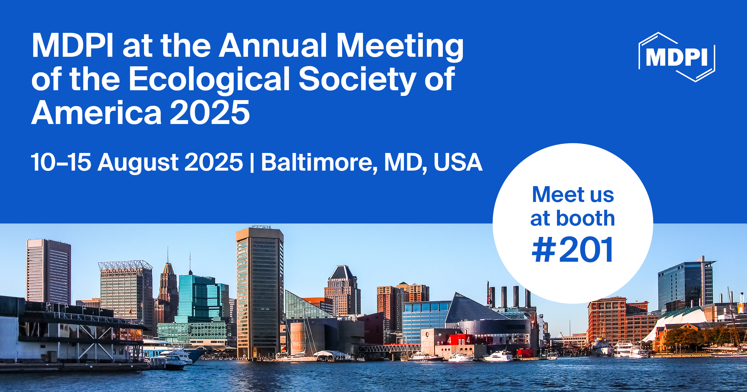 Meet Us at the Annual Meeting of the Ecological Society of America 2025 ...