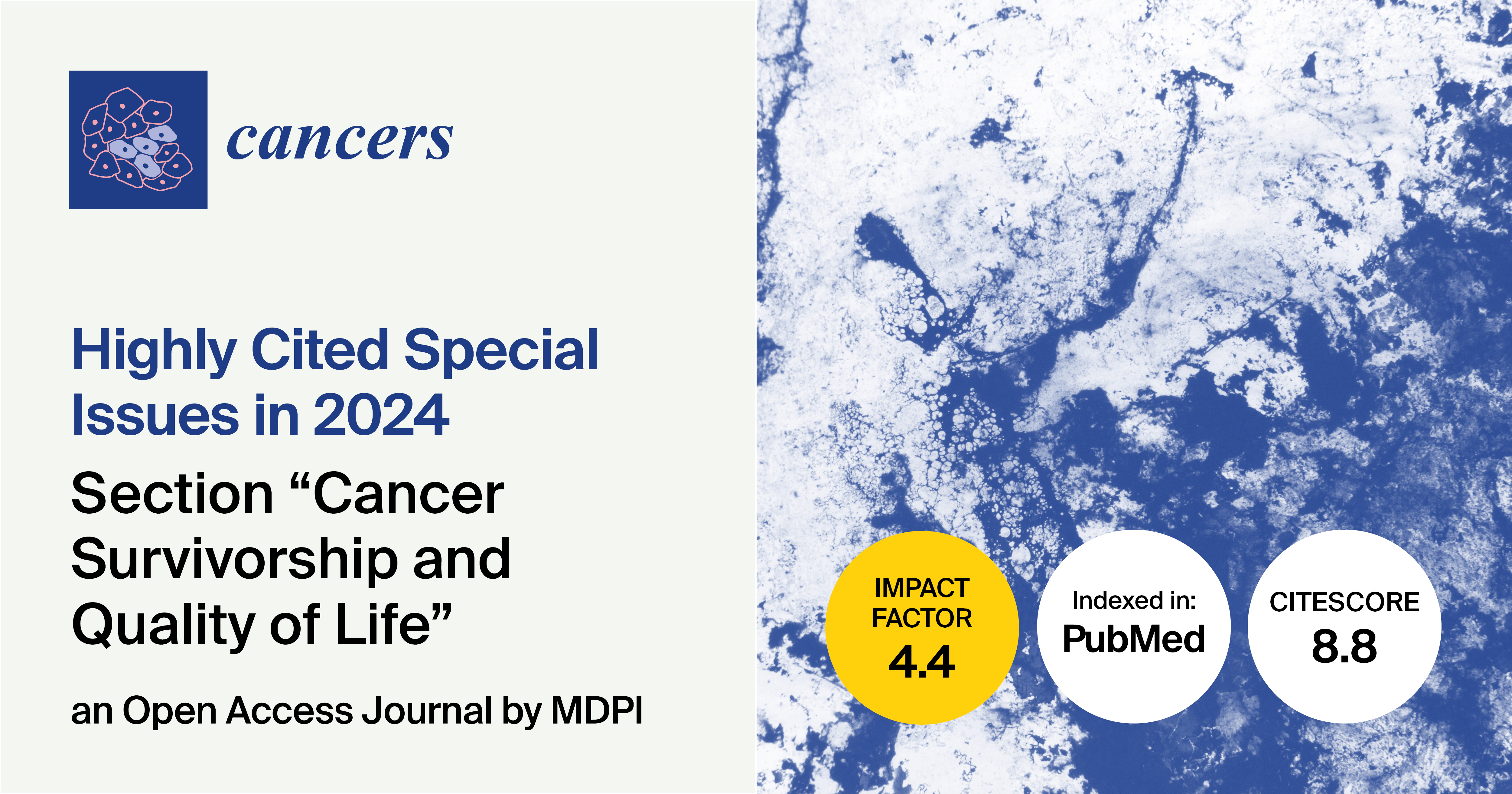 Cancers | Highly Cited Special Issues in 2024 in the “Cancer Survivorship and Quality of Life ...