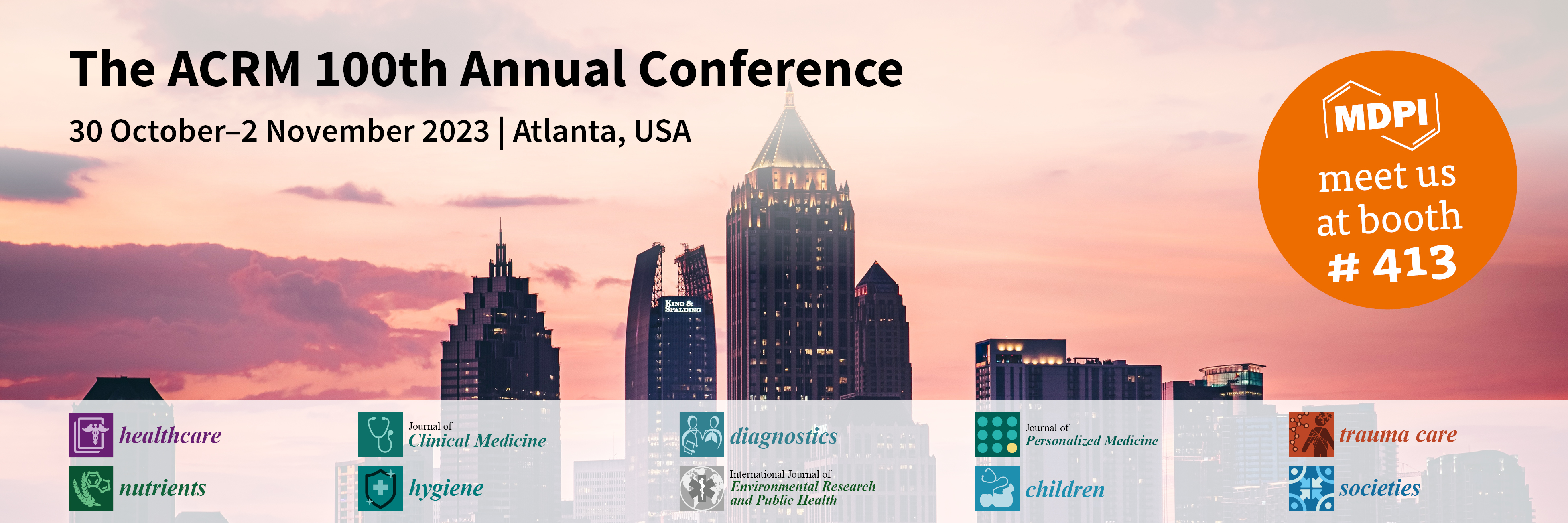 Meet Us at the American Congress of Rehabilitation Medicine (ACRM ...