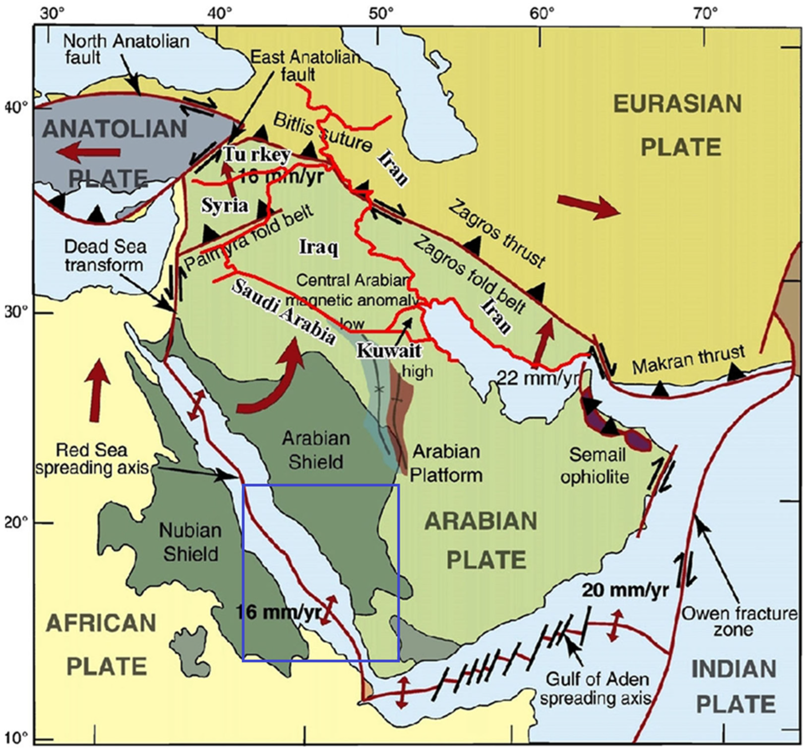 Probabilistic Seismic Hazard Assessment of the Southwestern Region of ...