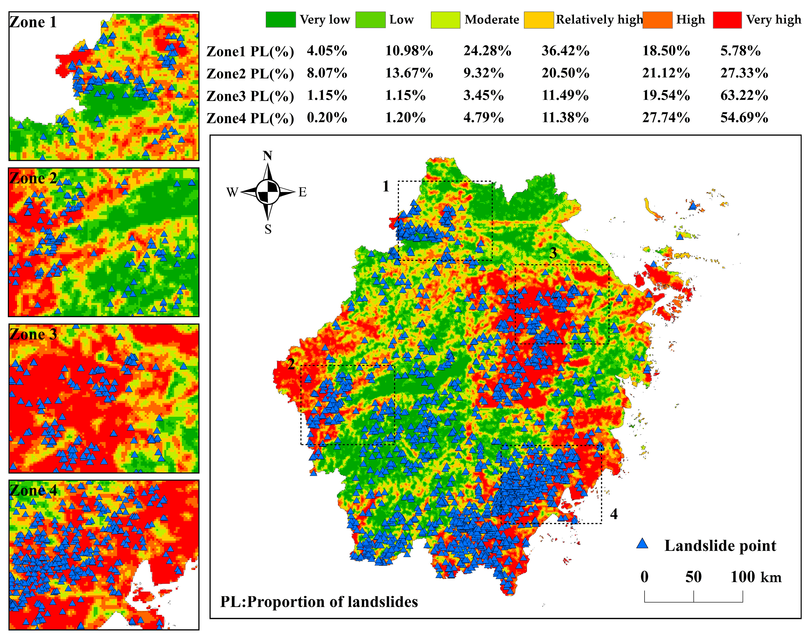Rain-Induced Shallow Landslide Susceptibility Under Multiple Scenarios ...
