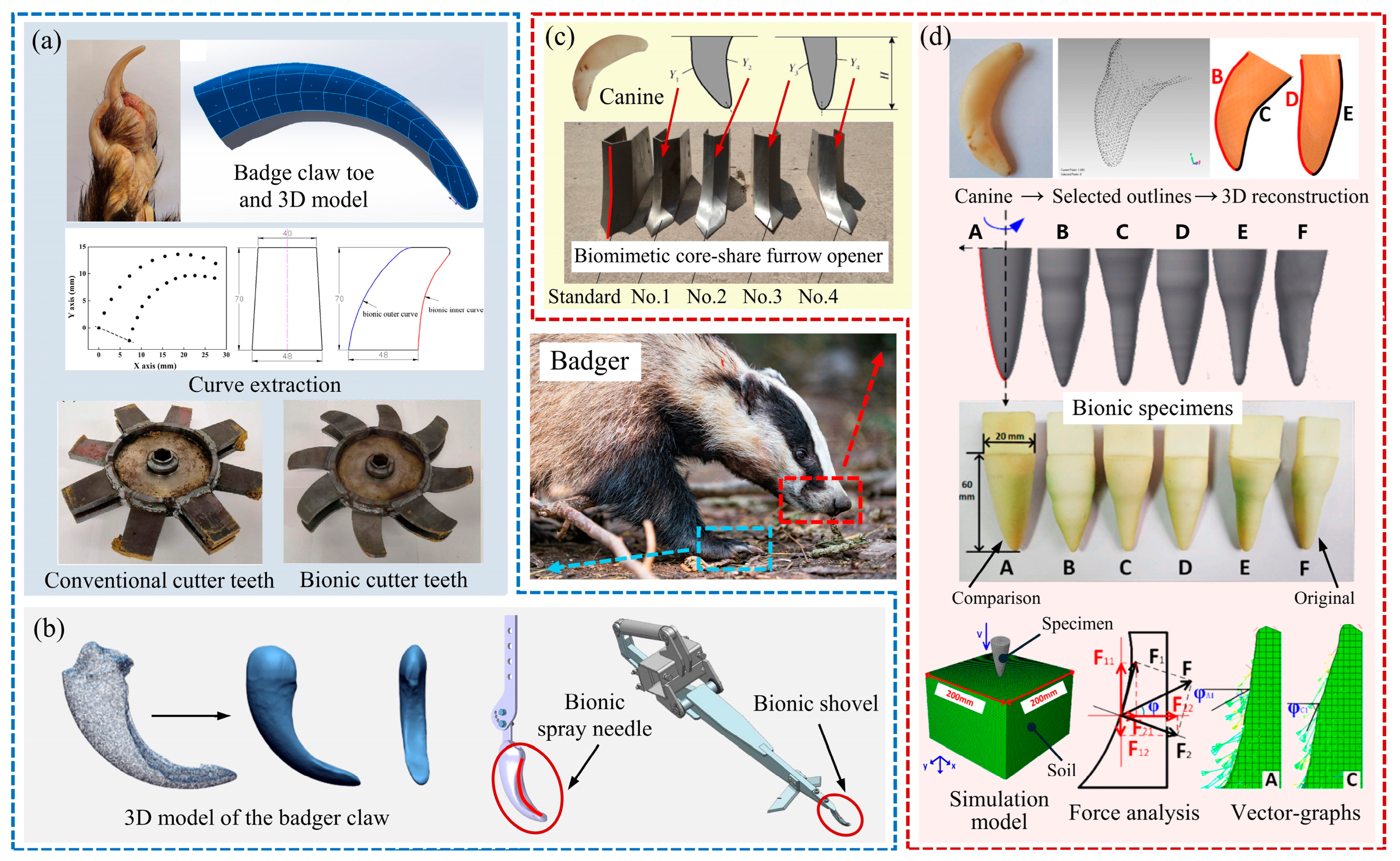 Biomimetic Design of Soil-Engaging Components: A Review | MDPI