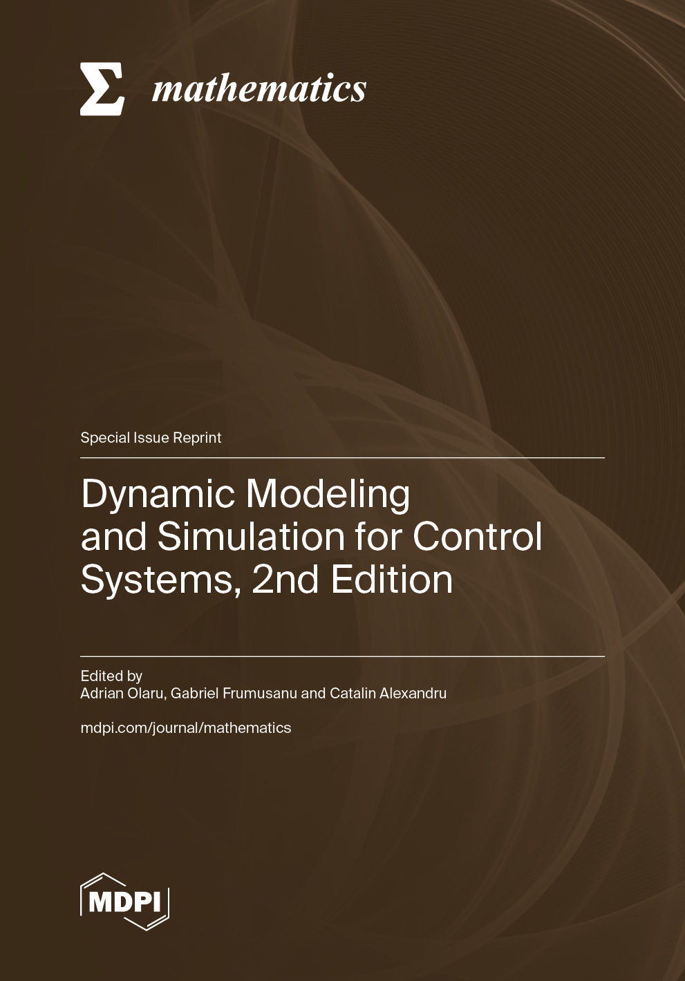 Dynamic Modeling And Simulation For Control Systems 2nd Edition Mdpi
