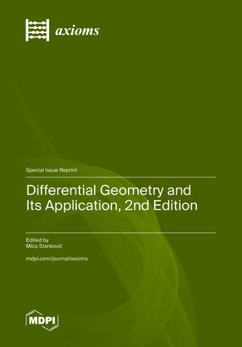 Differential Geometry And Its Application 2nd Edition Mdpi Books