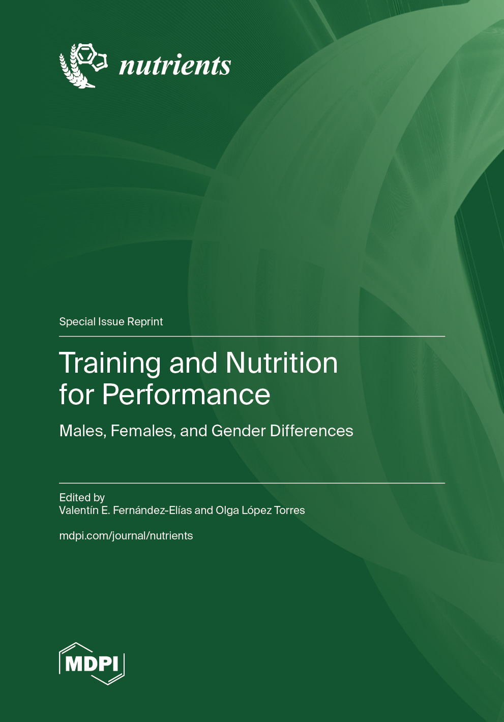 Training and Nutrition for Performance | MDPI Books