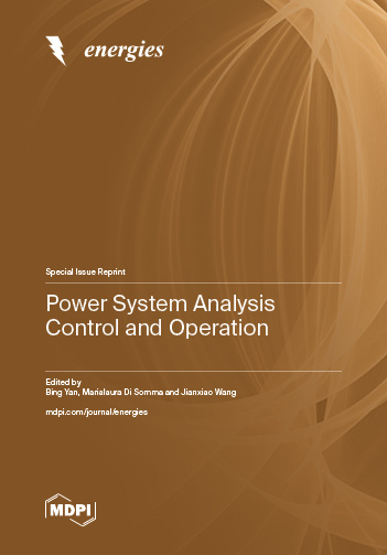Power System Analysis Control And Operation Mdpi Books