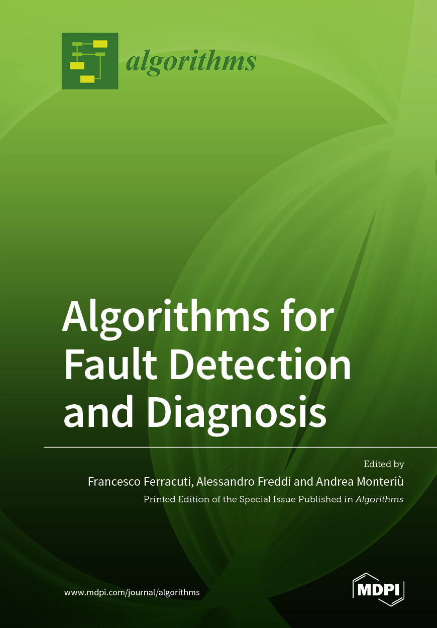 Algorithms For Fault Detection And Diagnosis Mdpi Books 8667