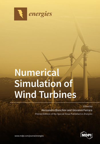 Numerical Simulation Of Wind Turbines Mdpi Books