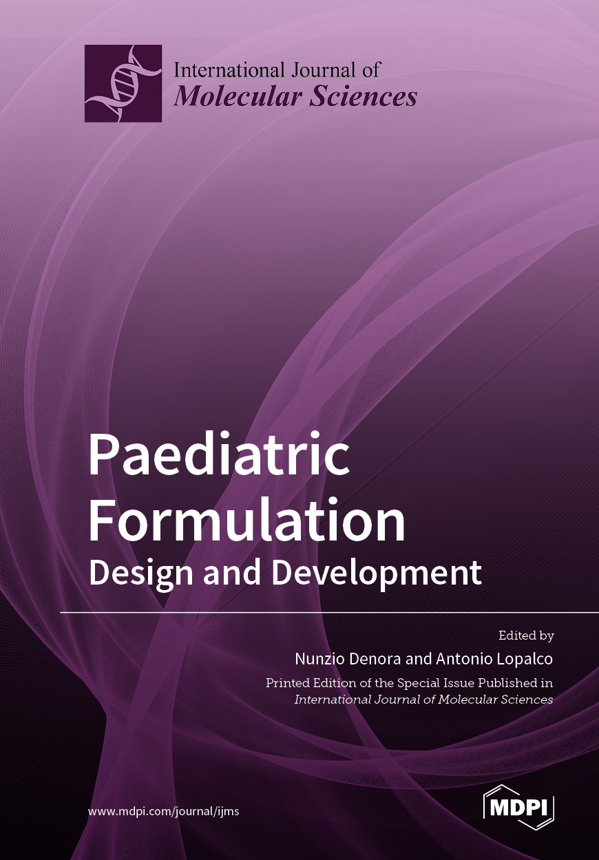 Paediatric Formulation Design And Development Mdpi Books
