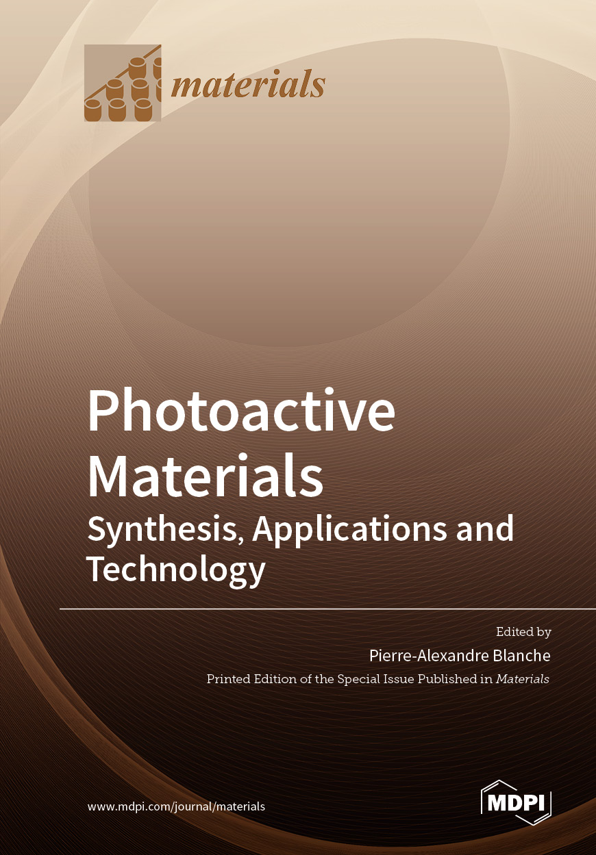 Photoactive Materials Synthesis Applications And Technology Mdpi Books