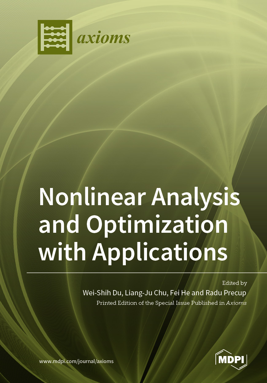 Nonlinear Analysis And Optimization With Applications Mdpi Books