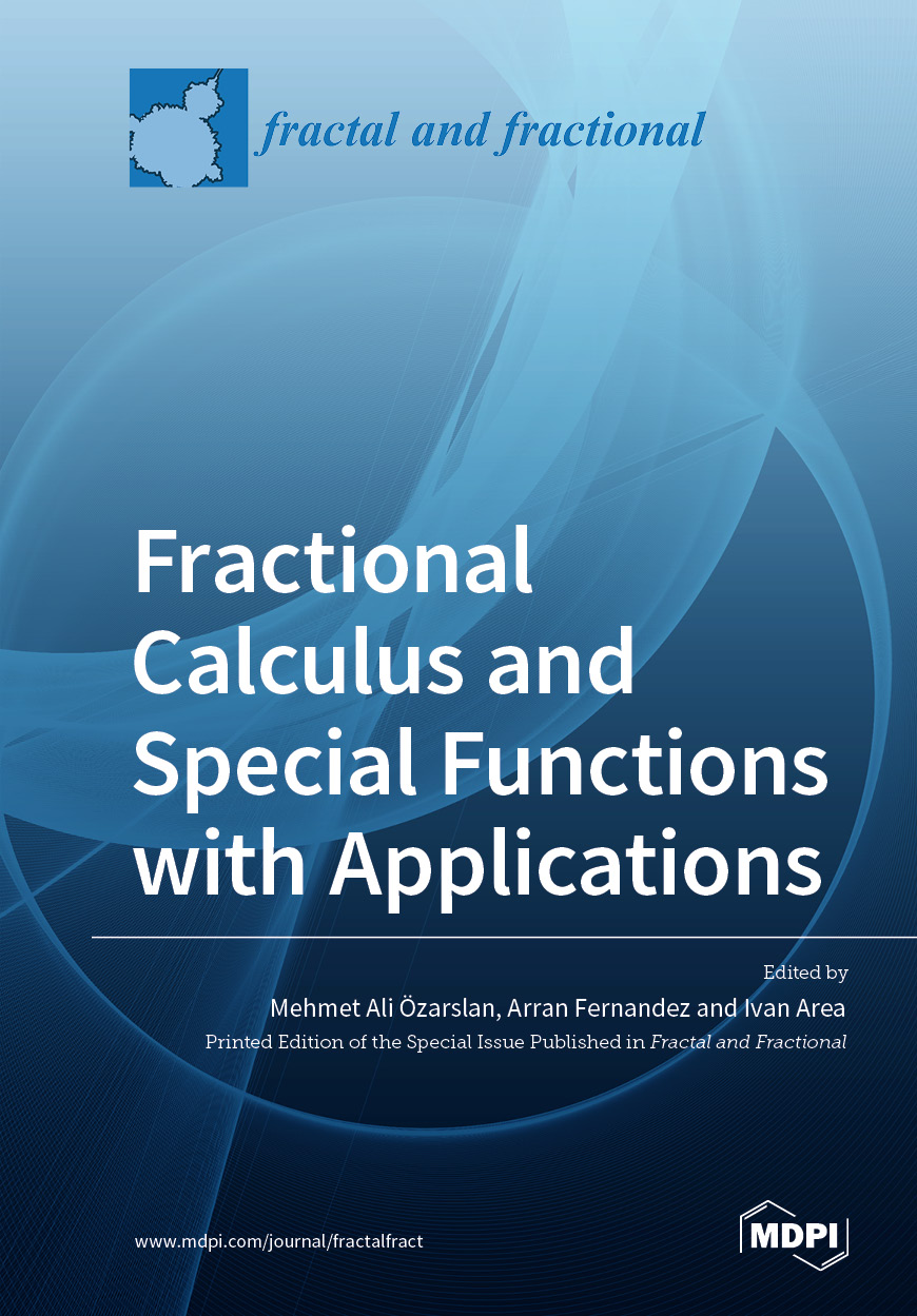 Fractional Calculus And Special Functions With Applications Mdpi Books