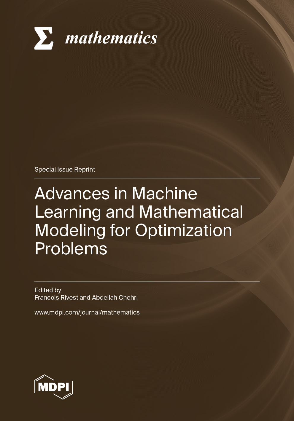 Advances In Machine Learning And Mathematical Modeling For Optimization Problems Mdpi Books