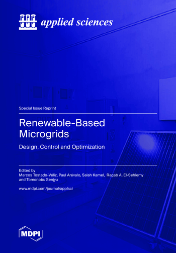 Renewable Based Microgrids Design Control And Optimization Mdpi Books