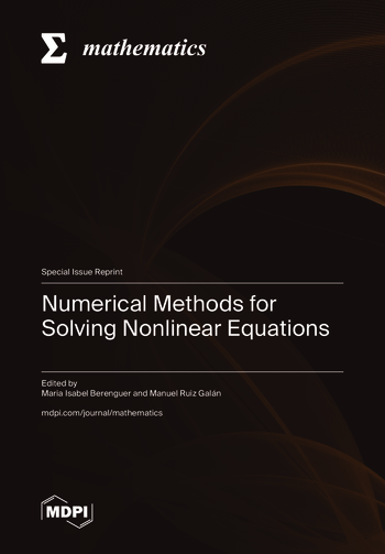 Numerical Methods For Solving Nonlinear Equations Mdpi Books