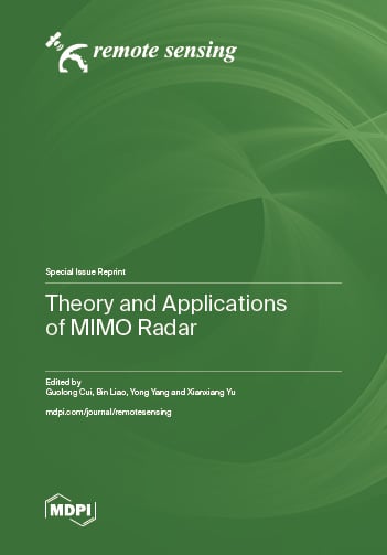 Theory And Applications Of Mimo Radar Mdpi Books