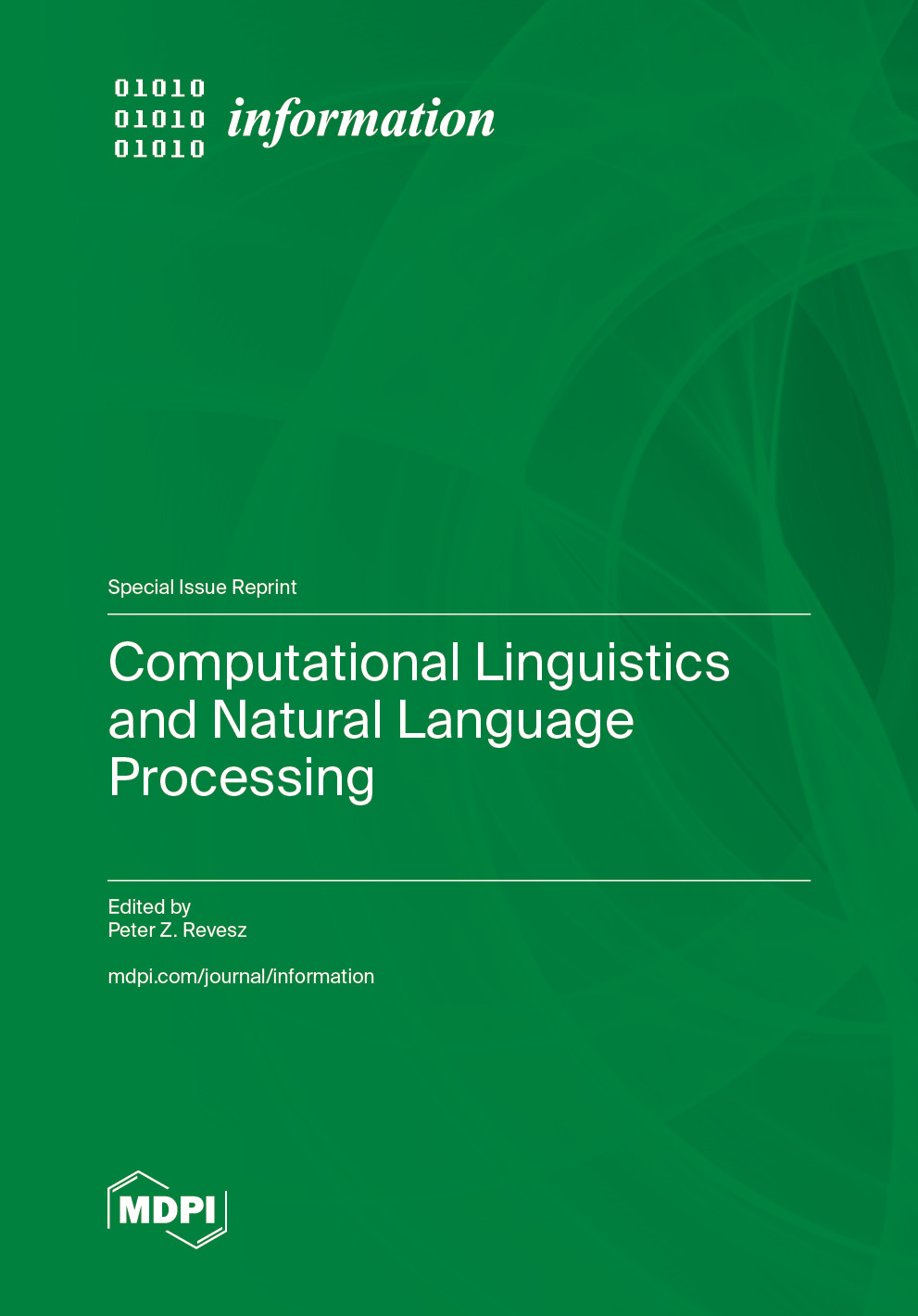 Computational Linguistics And Natural Language Processing Mdpi Books