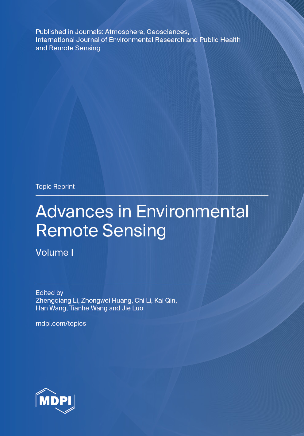 Advances in Environmental Remote Sensing | MDPI Books