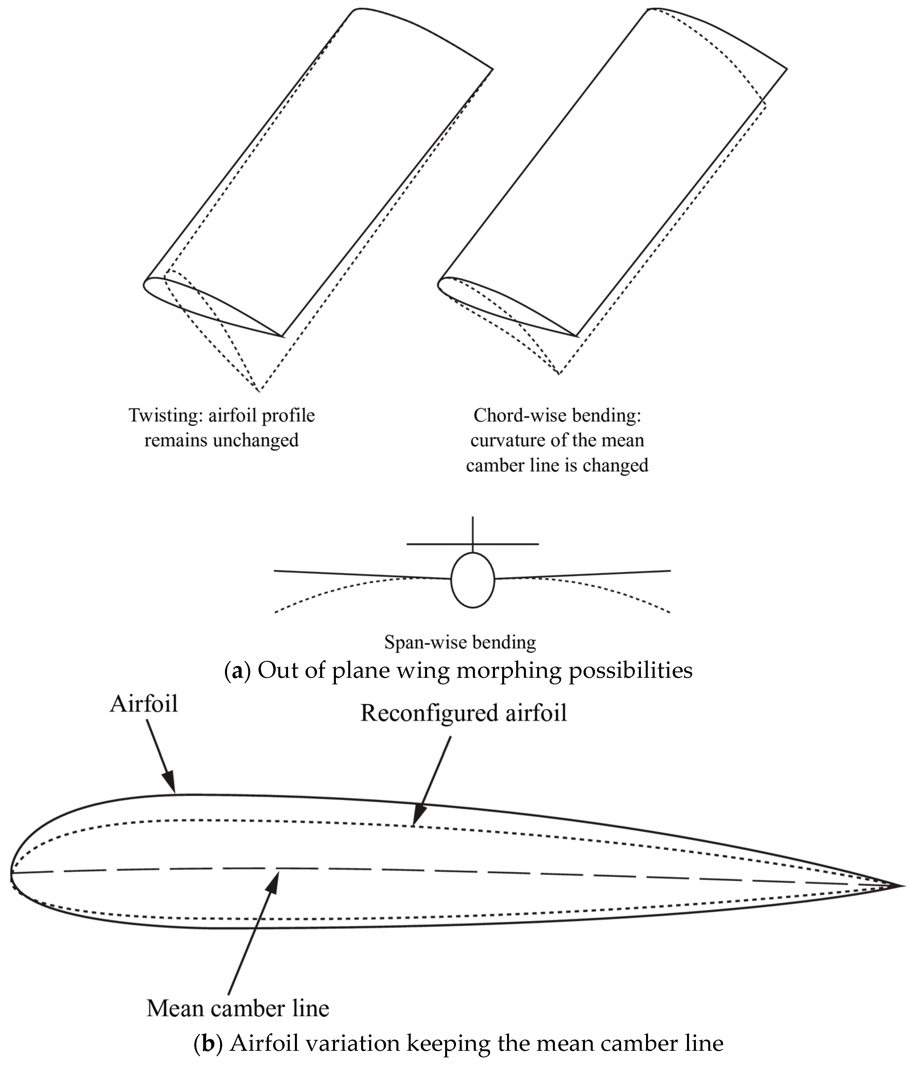 Aircraft Wings and Morphing–Evolution of the Concepts | MDPI