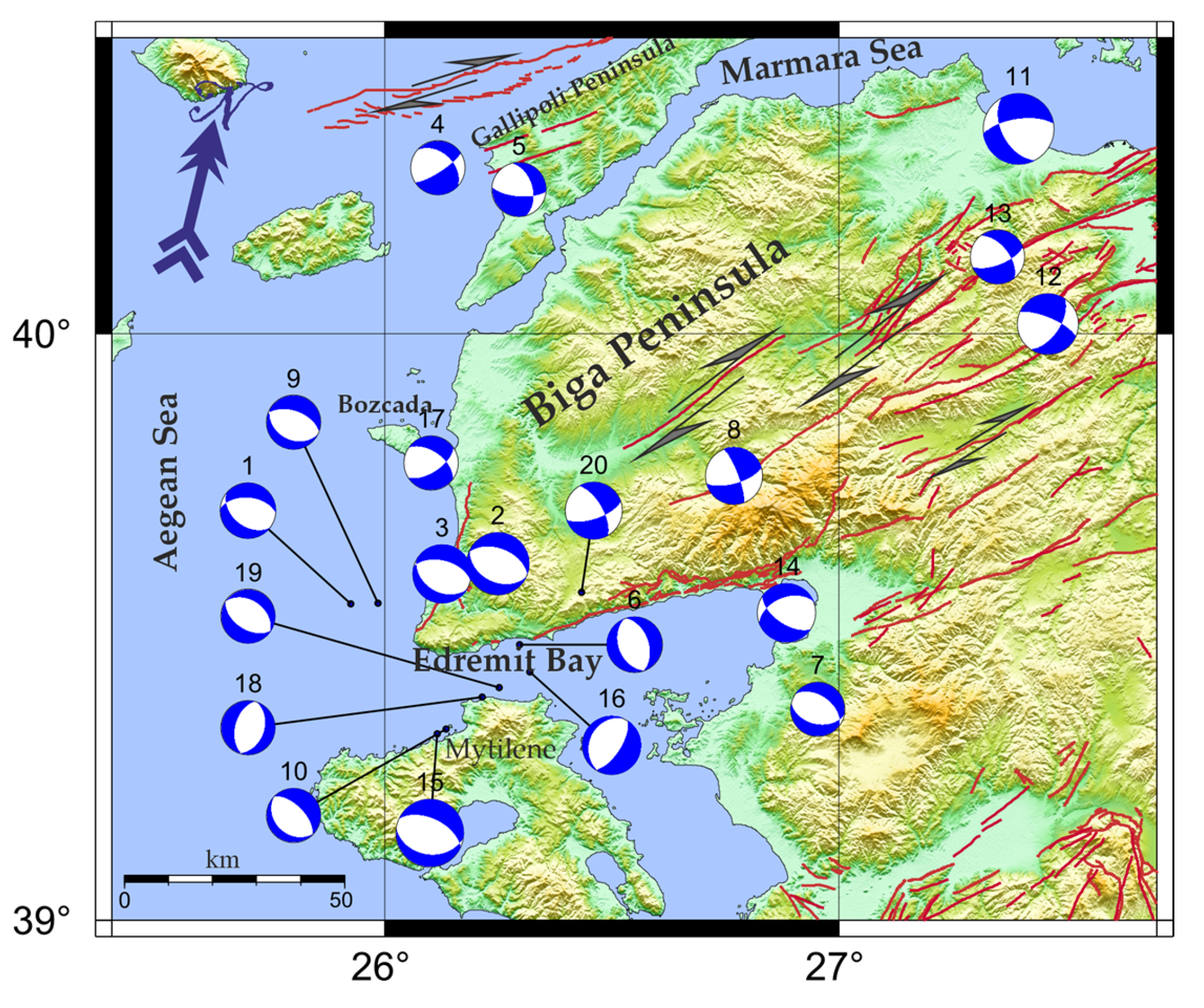 Recent Earthquake Activities and Seismic Sources in Northwestern ...