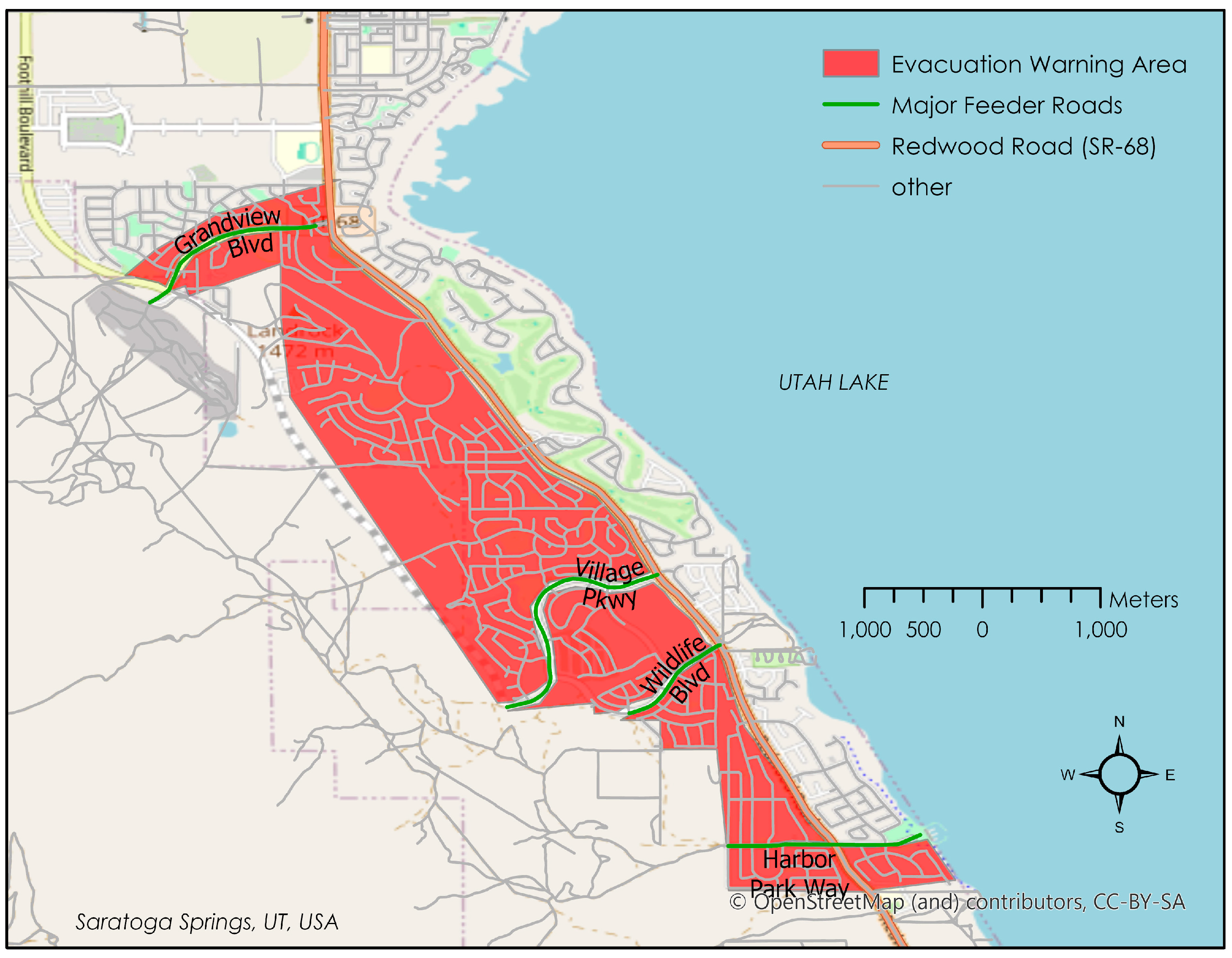 Optimizing Wildfire Evacuations through Scenario-Based Simulations with ...