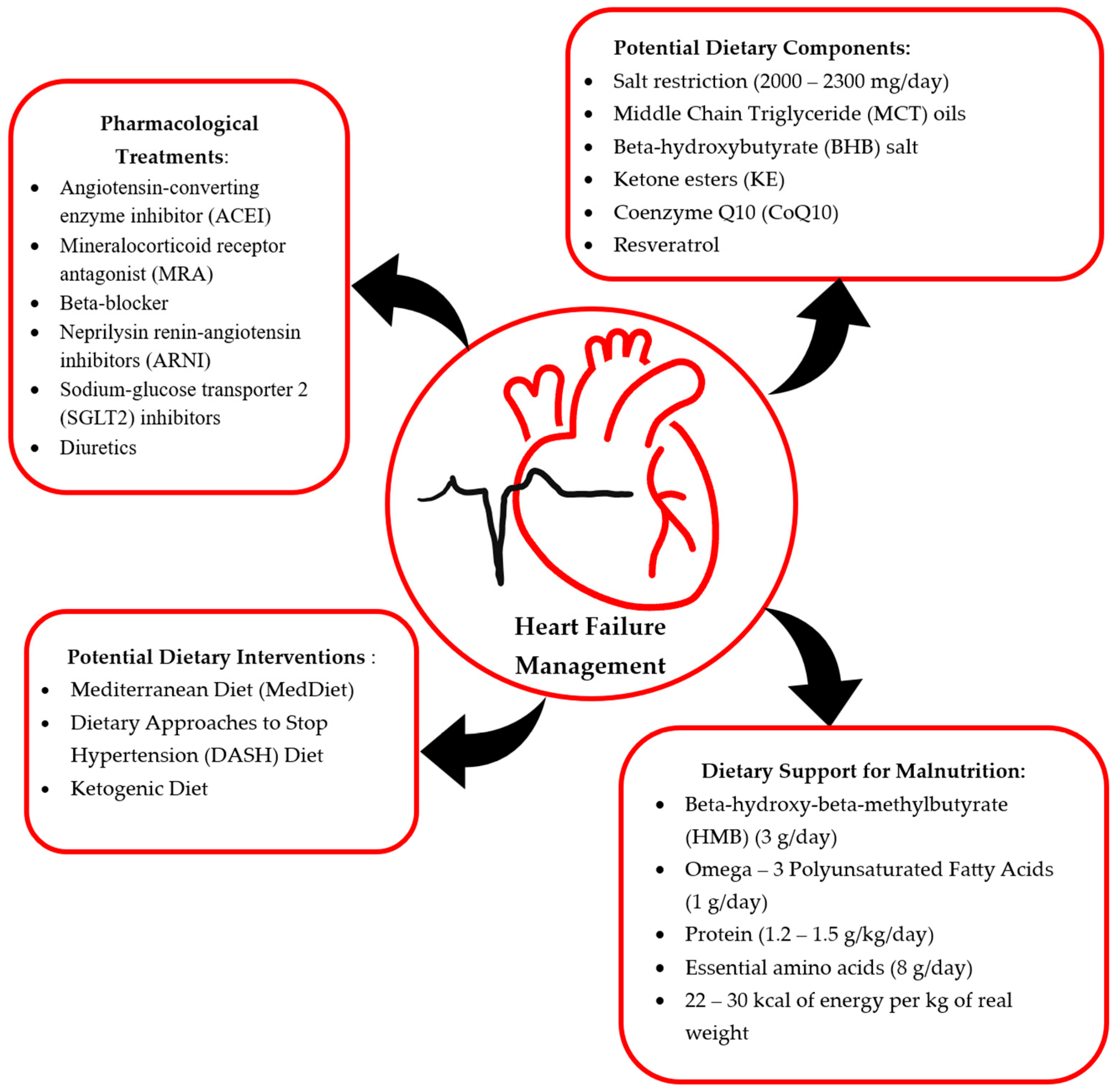 A Focus on Heart Failure Management through Diet and Nutrition: A ...