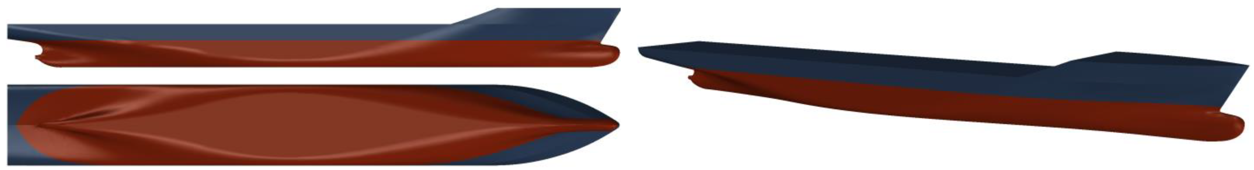 Numerical Study of a Model and Full-Scale Container Ship Sailing in ...
