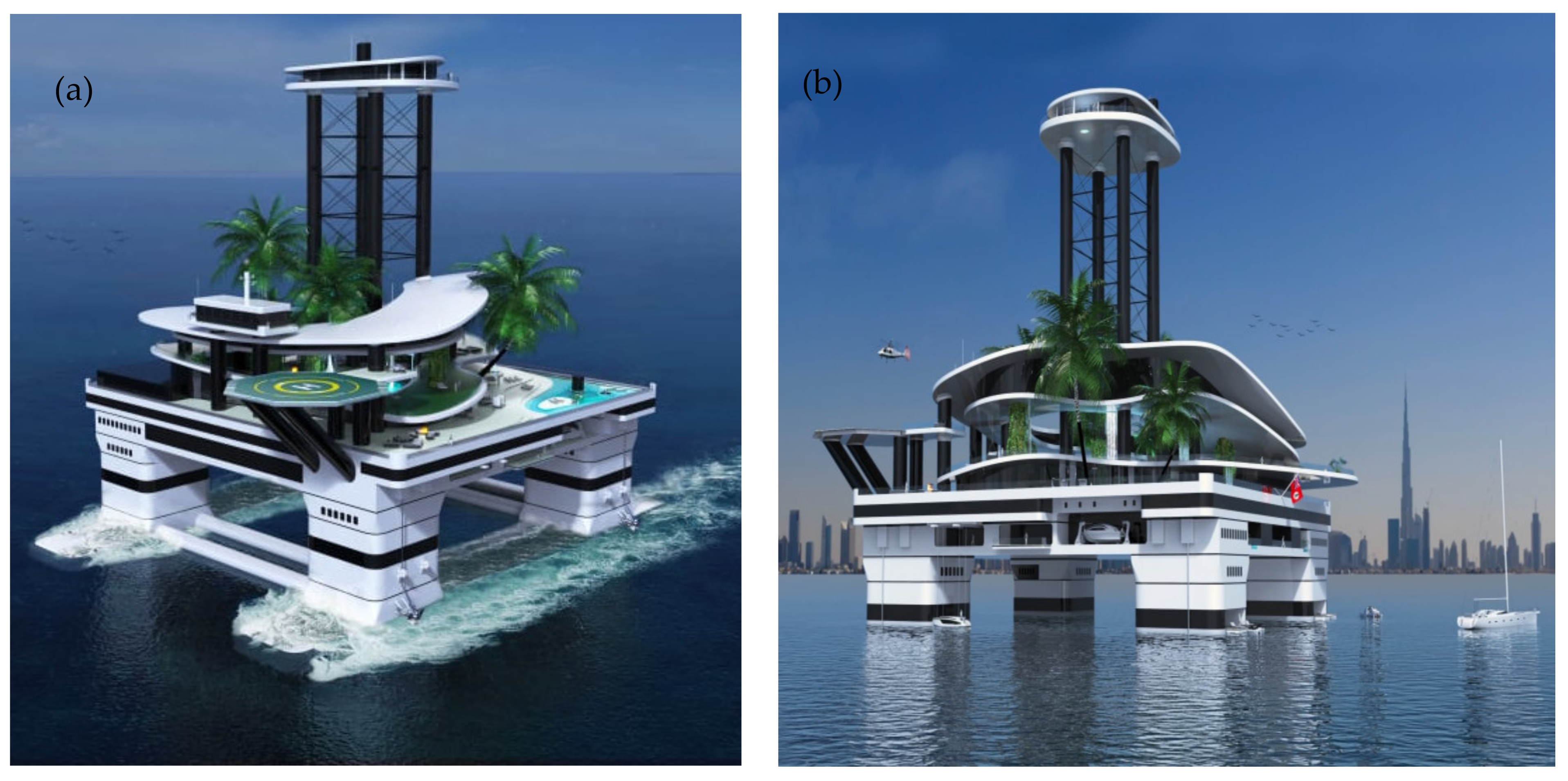 Review on Fixed and Floating Offshore Structures. Part I: Types of ...