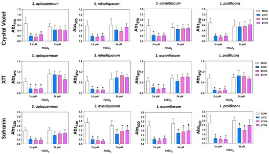 Role of Iron Availability in Modulating Pseudomonas aeruginosa’s ...