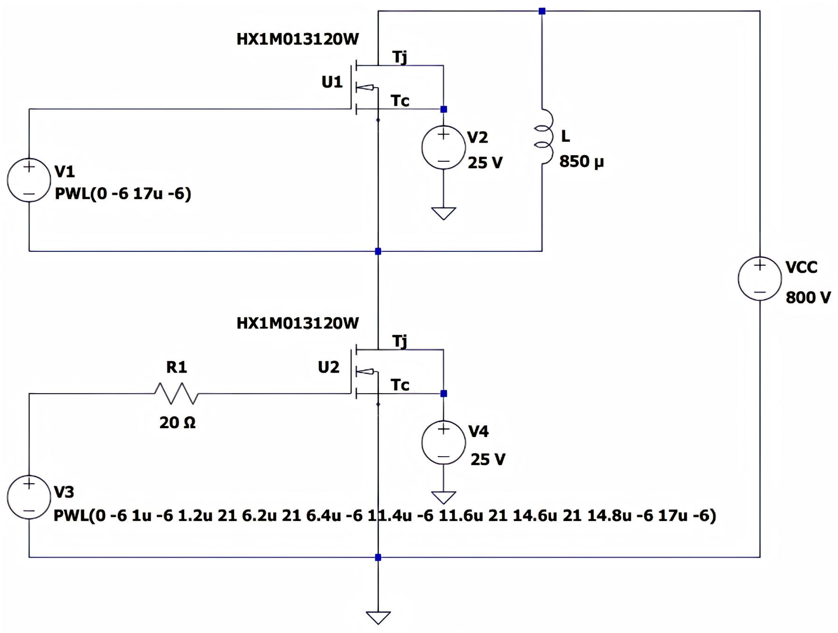 Encapsulation Process and Dynamic Characterization of SiC Half-Bridge ...