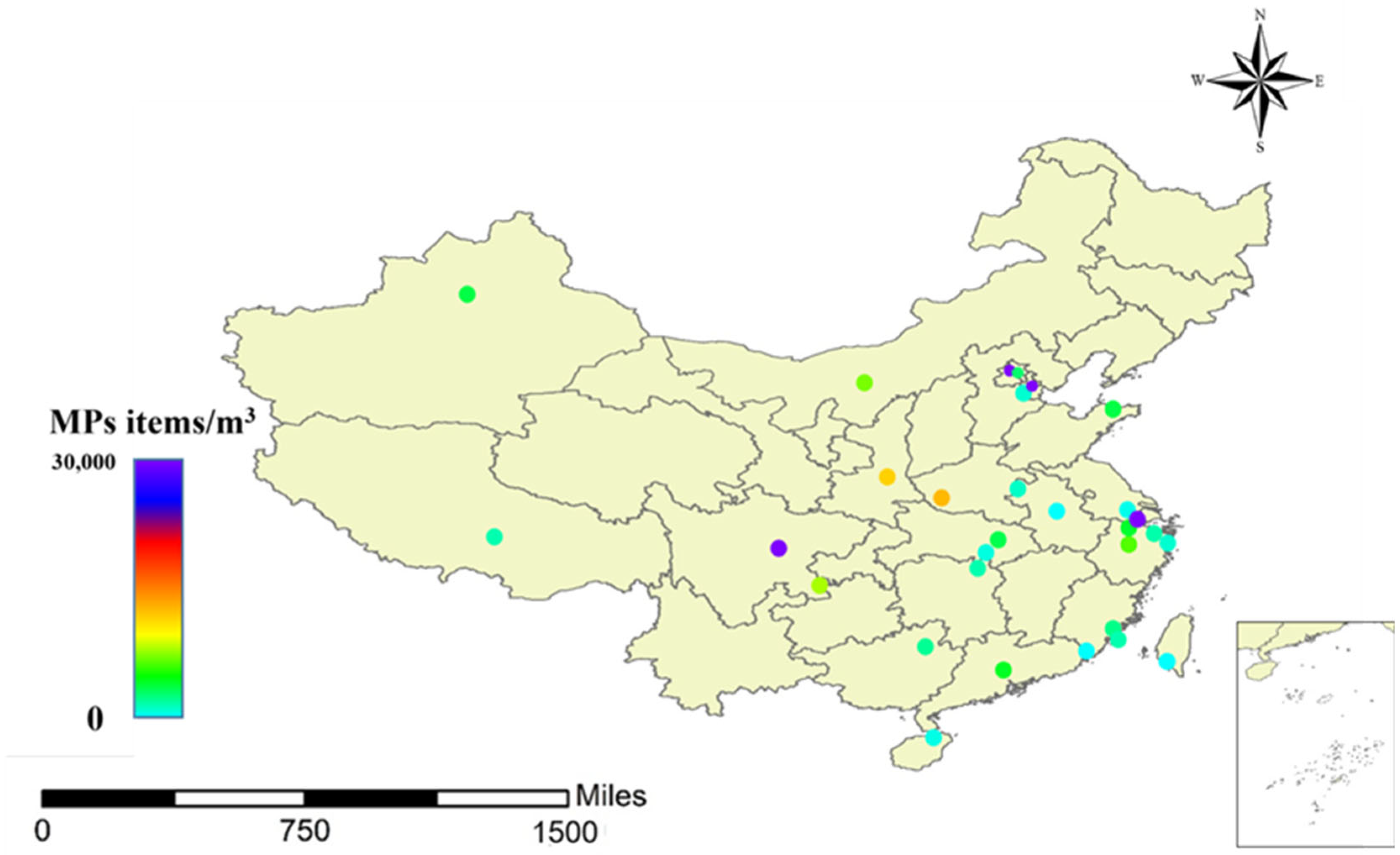 Microplastic Pollution in China’s Aquatic Systems: Spatial Distribution ...