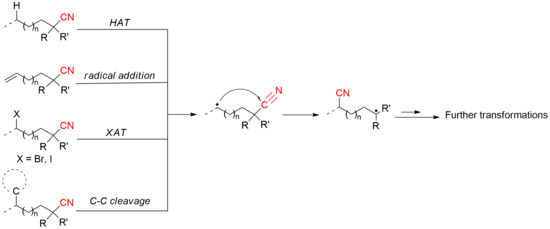 A Comprehensive Review of Radical-Mediated Intramolecular Cyano-Group ...