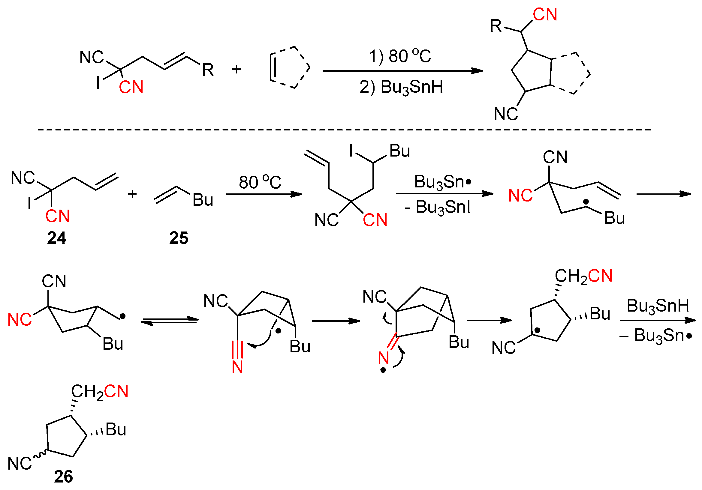A Comprehensive Review of Radical-Mediated Intramolecular Cyano-Group ...