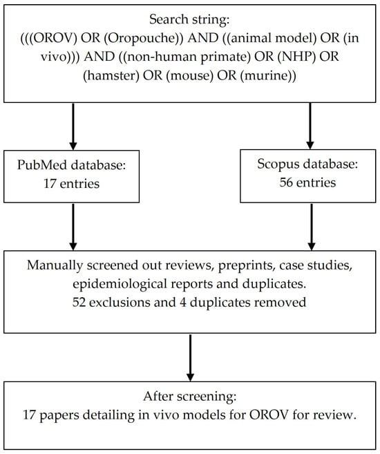 Preclinical Models of Oropouche Virus Infection and Disease | MDPI
