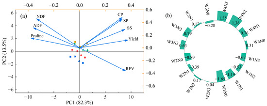 Synergistic Regulatory Effects of Water–Nitrogen Coupling on Osmotic ...