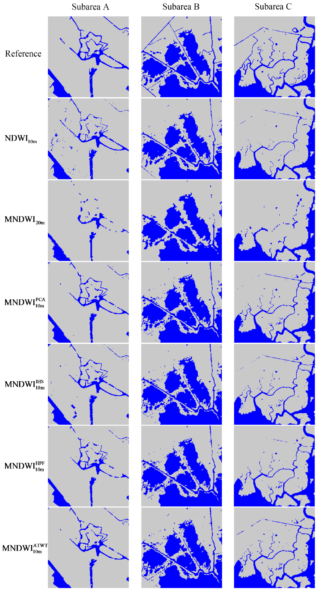Water Bodies’ Mapping from Sentinel-2 Imagery with Modified Normalized ...