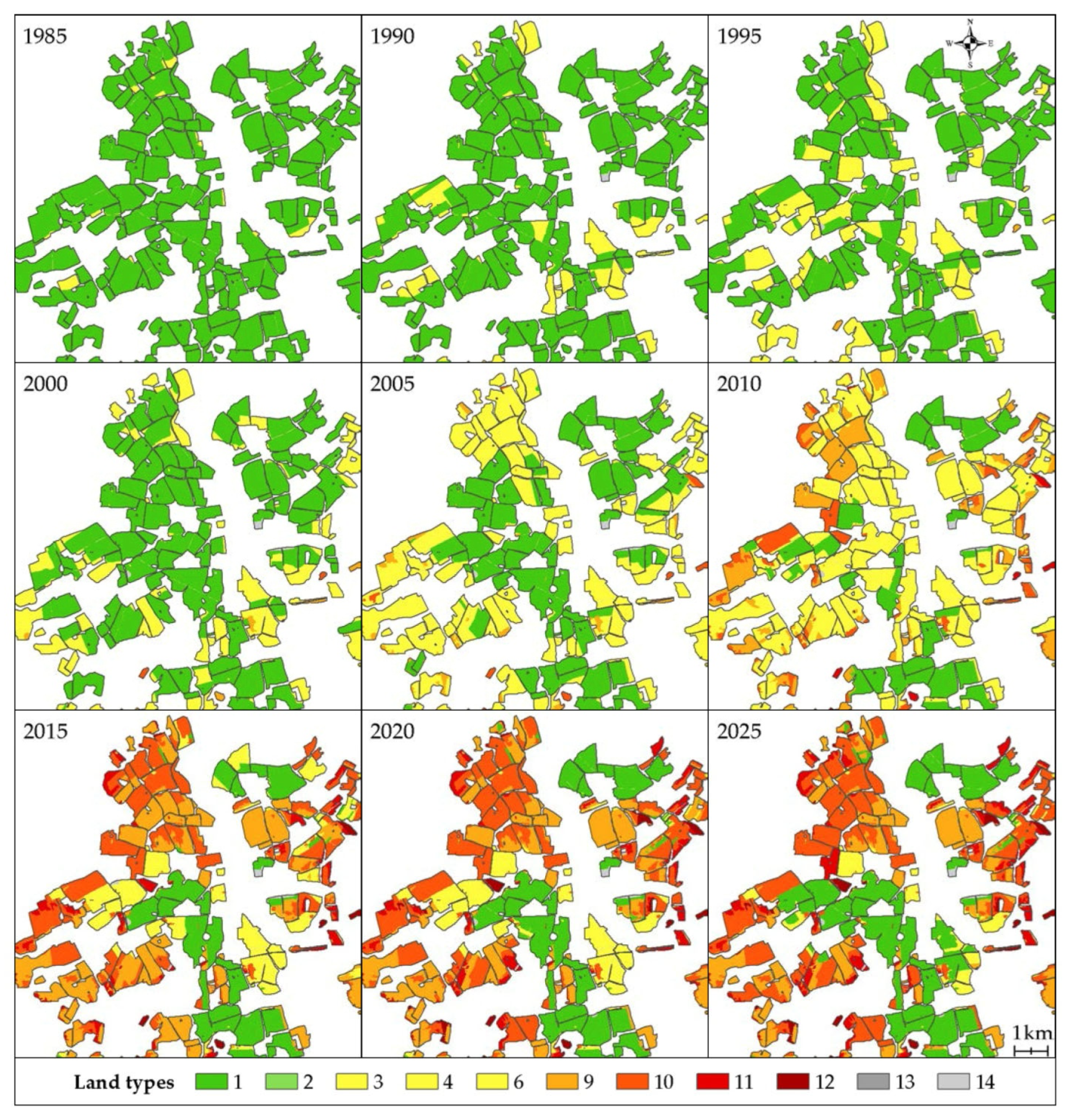 Transformation of Arable Lands in Russia over Last Half Century ...