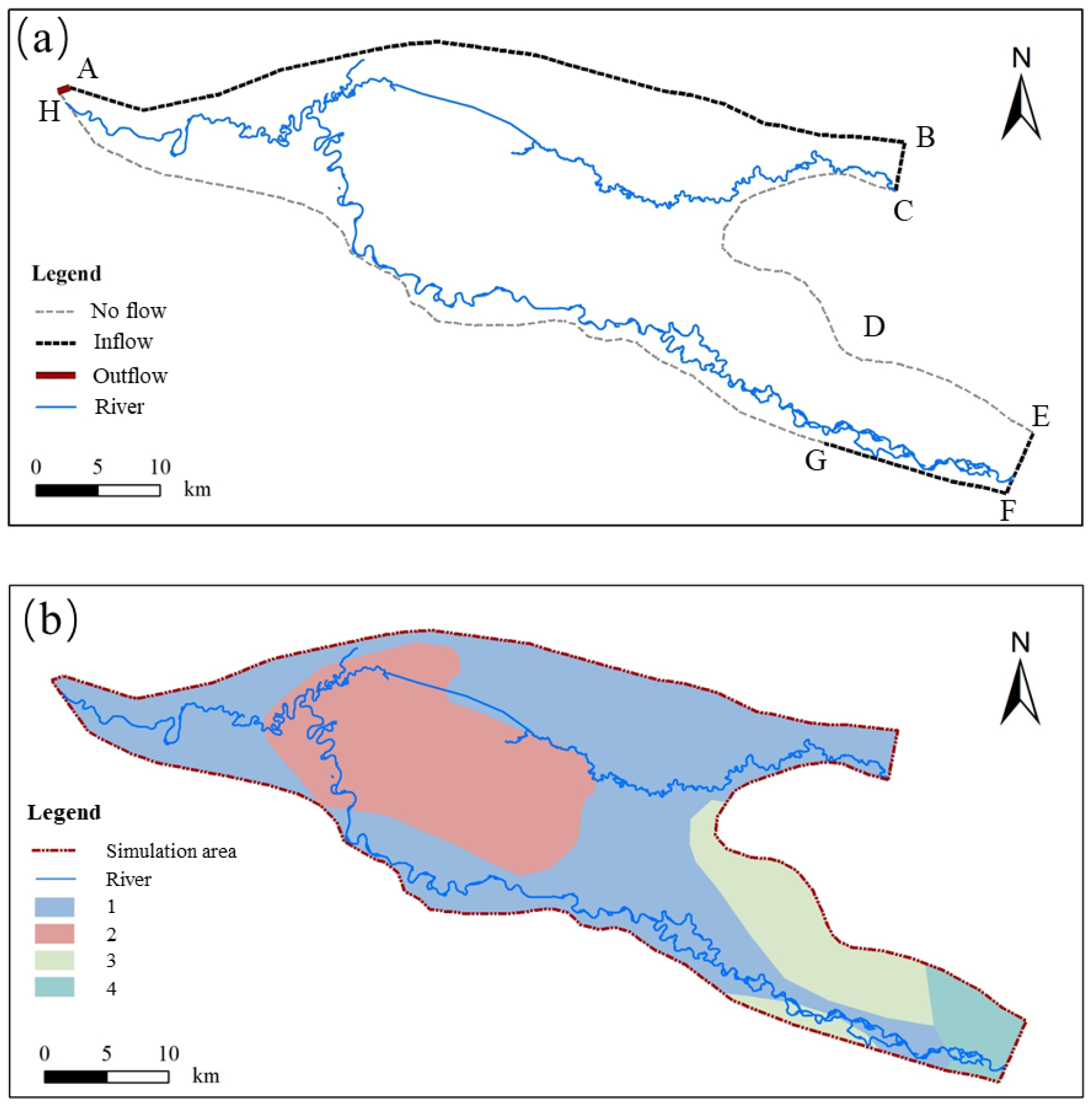 Application of a Linked Hydrodynamic–Groundwater Model for Accurate ...