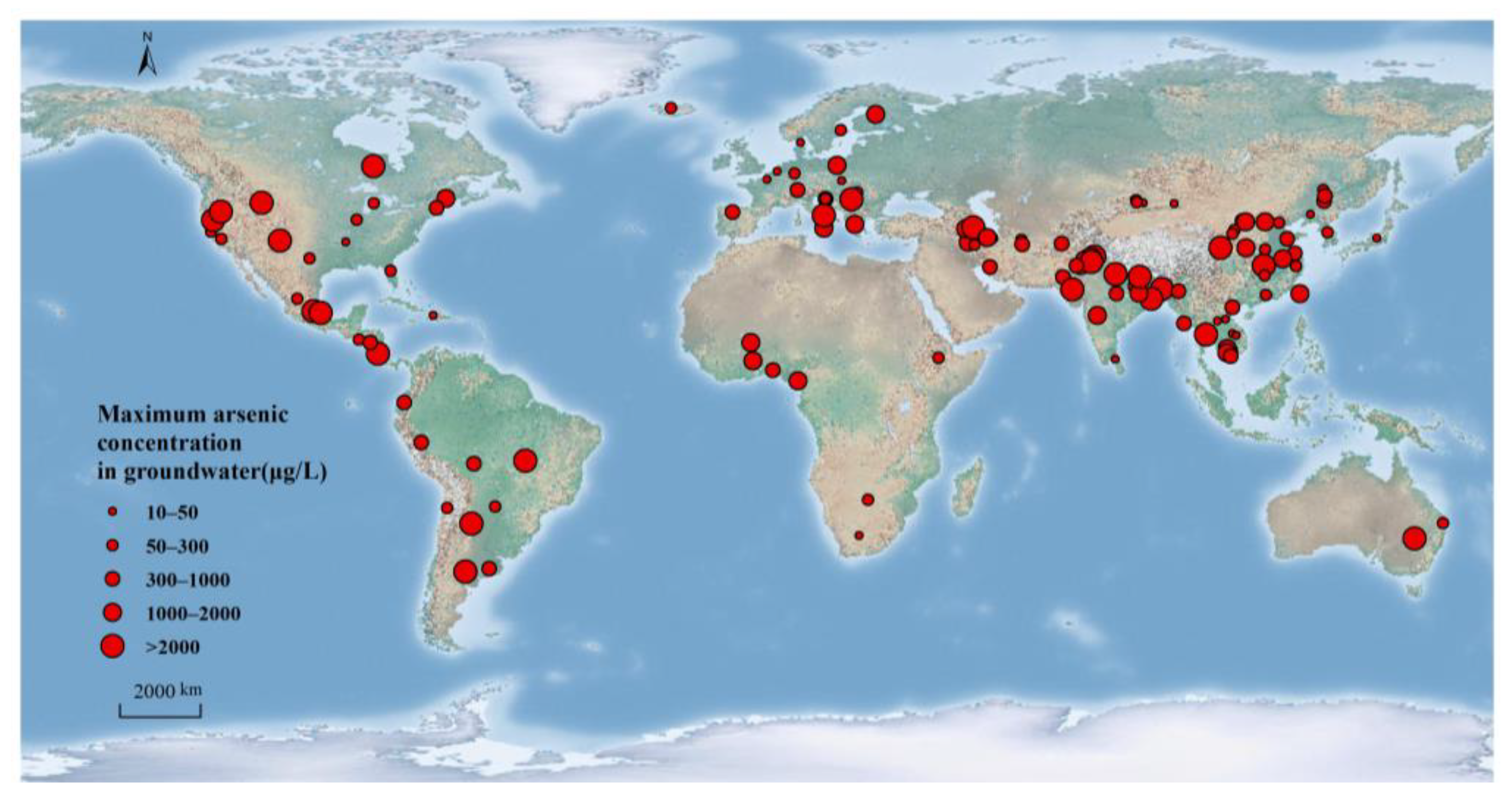 Worldwide Distribution, Health Risk, Treatment Technology, and ...